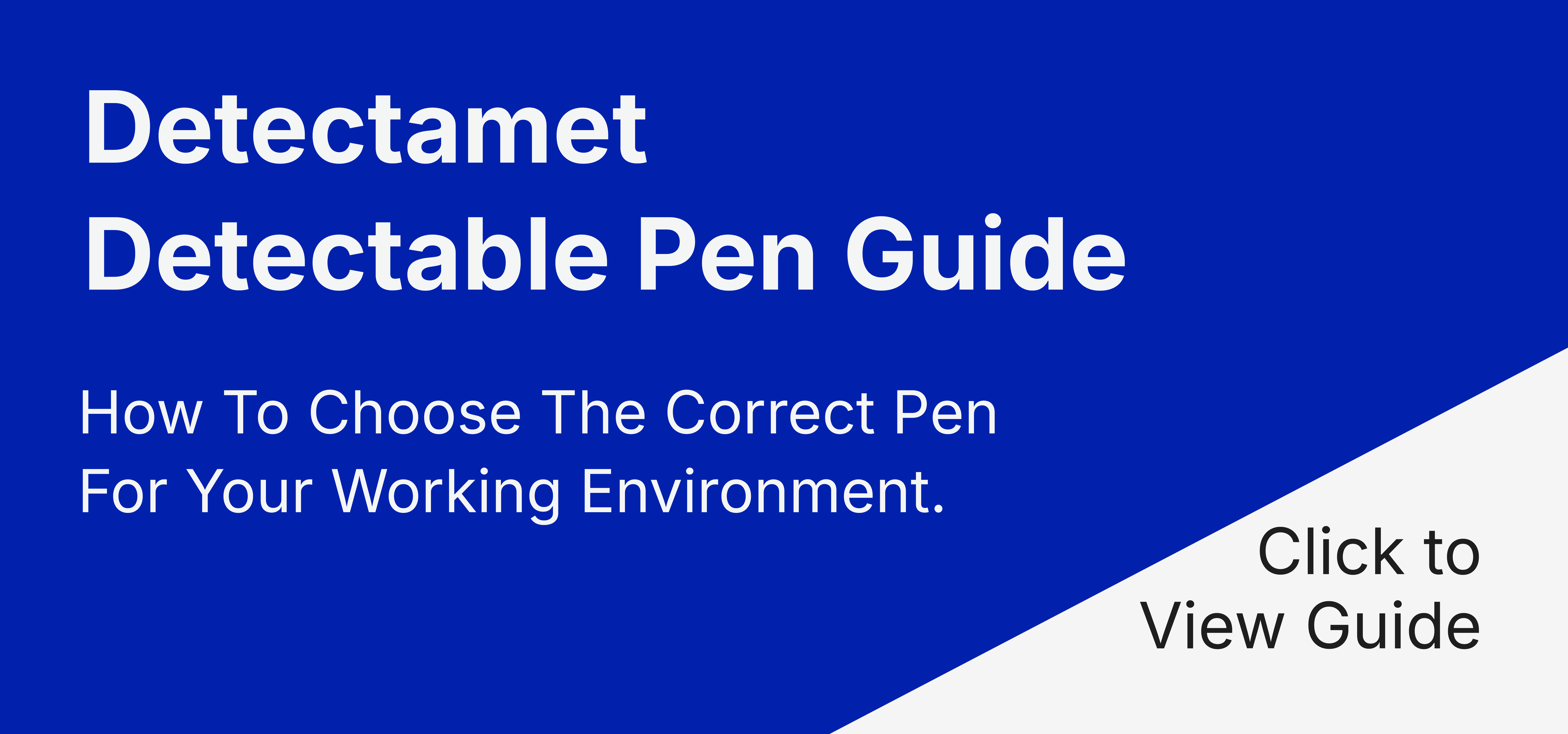 The Blue Book of Essential Detectable Products | Catalogue & Products ...
